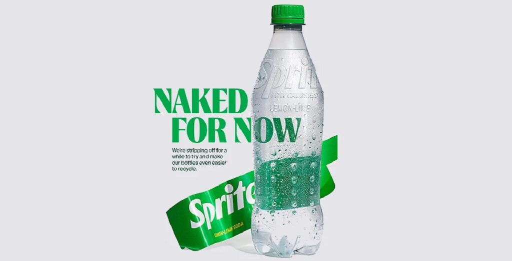 Sprite Goes Label-Less In Move To Reduce Environmental Impact ...